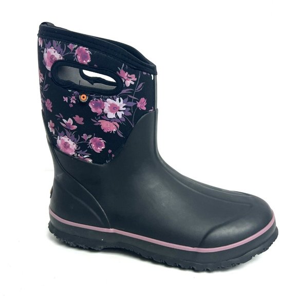 Bogs | Shoes | Bogs Womens Classic Mid Painter Boot Black M | Poshmark